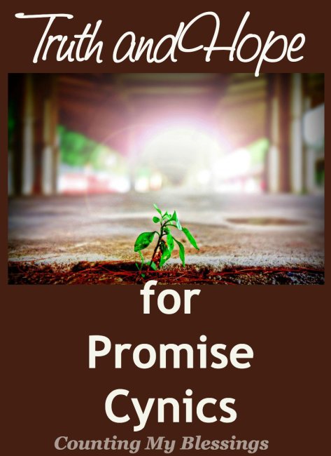 Truth and Hope for Promise Cynics - Counting My Blessings